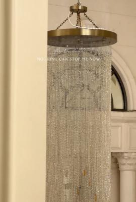 China Long Entryway Chandelier Designed Versatile Large Chandeliers For High Ceilings for sale