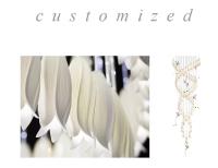 China New Design High Ceiling Decor Luxury Chandeliers Modeling Villa Staircase Ceramic Flower Pendant Light for sale