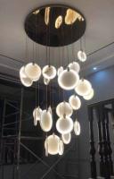 China Spanish Modern Art Design Stair Hotel Villa Decoration Gypsum Ceiling Light Lighting for sale