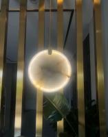 China Spanish Modern Art Design Stair Hotel Villa Decoration Gypsum Ceiling Light Lighting for sale