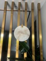China Spanish Modern Art Design Stair Hotel Villa Decoration Gypsum Ceiling Light Lighting for sale