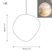 China Combination Irregular  Customized Moden Alabaster Decorative Chandelier To Family Hotel Cofeshop Linear Art Chandelier for sale