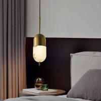 China Luxury Nordic Marble Pendant Light Home Decoration Villa Living Room Spherical Chandelier Bedroom Coffee Shop Alabaster Lamp for sale