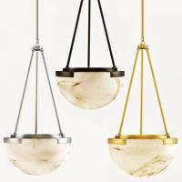 China Antique Hotel Decoration Eggs Shape Natural Cloud Stone Chandelier for sale