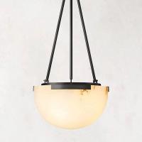 China Antique Hotel Decoration Eggs Shape Natural Cloud Stone Chandelier for sale