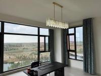 China Modern Dining Room Modern Pendant Lighting Led Lights Venus Alabaster Linear Chandelier for sale