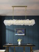 China Modern Decor Ceiling Light Beautiful Art Glass Lighting Chandelier For Living Room Dining Room for sale