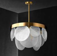 China Wholesale Modern Indoor Minimalist Round LED Pendant Lamp Restaurant Decoration Drop Lights Nordic Luxury Glass Pendant Light for sale