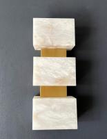 China Modern Marble Lamp Luxury Study LED Modern Living Room Hallway Staircase Bedroom Headboard Marble Wall Lamp for sale