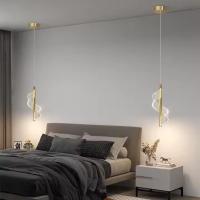 China Modern LED Pendant Lights Indoor Lighting Hanging Lamp Home Bedroom Bedside Living Room Dining Nordic Light Acrylic Chandelier for sale