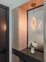 China Lamp Sequence Bedroom Bedside Chandelier High End Light Luxury Chandelier Modern And Simple Nordic Living Room Background Wall Bar Small Chandelier Light Luxury Gold - Three Color Light for sale