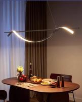 China Minimalist Creative Personality Modern Simple Home LED Table Bar One Word Long Bar for sale
