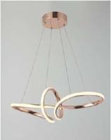 China Gold Northern Europe Modern Aluminum Home Lighting Chrome Led Chandelier Pendant Light for sale