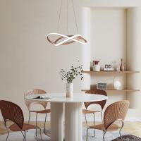 China Modern Design Nordic Style Aluminum Lamp Restaurant Lobby 166w Led Chandelier Lamp for sale