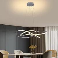 China Modern Design Nordic Style Aluminum Lamp Restaurant Lobby 166w Led Chandelier Lamp for sale