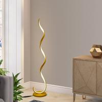 China Modern Minimalist Living Room Sofa Vertical Floor Lamp Art Arc Smart Minimalist Hotel Design Bedroom Bedside LED Floor Light for sale