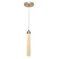 China Nordic Simple Cylindrical Striped Glass Restaurant Bedside Bar Decoration Chandelier for sale