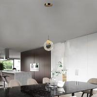 China Minimalist Light Luxury Master Bedroom Bedside Chandelier Net Red Background Wall Crystal Lamp Long Line Bar Small Chandelier Modern Simple for sale