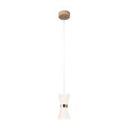 China Modern Living Room Led Mounted Lamp Bright Transparent Bedroom Bedside Decoration Acrylic Pendant Light for sale