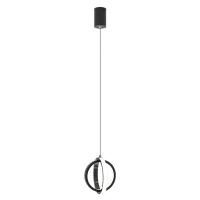 China Modern LED Hanging Light Round Pendant Chandelier Light Indoor Industrial Metal Round for sale