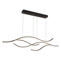 China Modern Minimalist Creative Linear Long Strip Dining Room Chandelier For Restaurant for sale