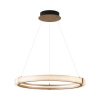 China Round Modern Hanging Nordic Chandelier Creative Crystal Sand Iron Acrylic 3CCT Dimmable Led Pendant Lights For Home Decor for sale