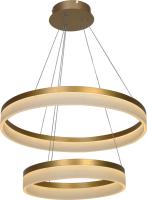 China Energy Saving Living Room Bedroom Acrylic Ceiling Chandelier 84w Led Ring Pendant Lamp for sale