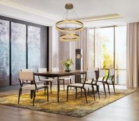 China Energy Saving Living Room Bedroom Acrylic Ceiling Chandelier 84w Led Ring Pendant Lamp for sale