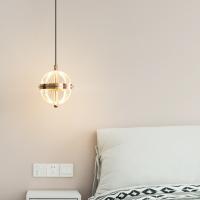 China Compass Entrance Hall Small Pendant Lamp Creative Personality Art Atmosphere High-end Decoration Headboard Hanging Line Lamp for sale