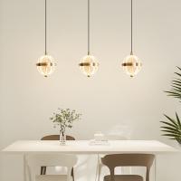 China Compass Entrance Hall Small Pendant Lamp Creative Personality Art Atmosphere High-end Decoration Headboard Hanging Line Lamp for sale