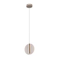 China Circular Acrylic Modern LED Chandelier Creative Interior Home Attic Bedroom Bedside Study Staircase Interior Decoration for sale