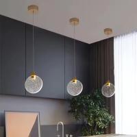 China Contemporary Round Crystal Living Room Home Decorative Led Pendant Light For Hotel Living Room Staircase for sale