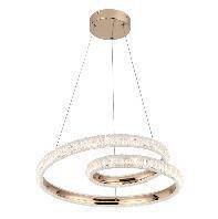 China Modern Simple Italian Light Luxury Living Room Dining Room Bedroom Chandelier Ring High Level Minimalist for sale