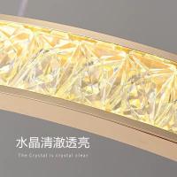 China Modern Simple Italian Light Luxury Living Room Dining Room Bedroom Chandelier Ring High Level Minimalist for sale