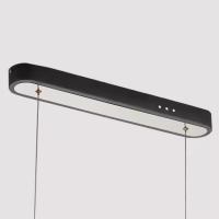 China A Word Minimalist Luxury French Island Bar Acrylic Rectangular Texture Restaurant Chandelier for sale