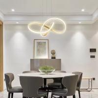 China Retro lighting deluxe room bedroom aluminum chandelier Home decoration acrylic material LED ceiling light for sale