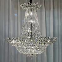 China Crystal Wedding Decoration Chandelier Hot Sale Villa Hotel Luxury Small Chandelier Surface Crystal for sale