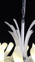China Europea Modern Chandelier Simple Home Living Room Bedroom Decorative Lighting Clear Amber Luster Shopping Mall Pendant Lamp for sale