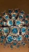 China Glaze Art Ocean Theme Glass Starfish  Chandelier Creative Decorative Chandelier for sale