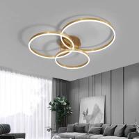 China Circle lamp living room lamp new modern simple atmosphere of Guangdong Zhongshan lamps bedroom living room ceiling lamp for sale