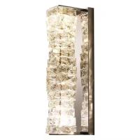 China Nordic Modern Light Luxury Crystal Wall Lamp Decorations for Home Light Fixture Gold Showroom Hotel Villa Indoor LED Wall Light for sale