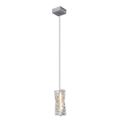China New crystal chandelier bedside lamp light luxury warm bedroom room modern small long hanging line restaurant bar lamp for sale