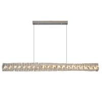 China Golden Kitchen Island Pendant Light Nordic LED Rectangle Stainless Steel Hanging Light for Office Restaurant Study Room for sale