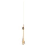 China Elegant LED Luxury Crystal Chandeliers Water Drop Lamps Bedroom Modern Simple Bar Decorative Chandelier Lighting Hanging Lamp for sale