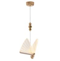 China Modern Luxury LED Pendant Lamp Living Room Led Decor Chandeliers Pendant Light Simple Butterfly Hanging Light for sale
