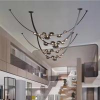 China Postmodern Leather Pendant Lamp For Hotel Lobby And Villa Decoration AC 85-265V Input Voltage 4 KG Product Weight for sale