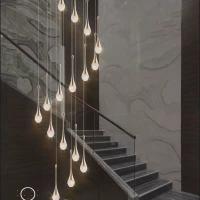China Internet Celebrity Small Waist Chandelier Elegant Lighting for Penthouse Living Room for sale