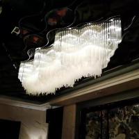 China Custom Crystal Lobby Chandelier Large Hotel Lobby Banquet Hall Art Chandelier Non-standard Engineering Glass Staircase Chandelier Wedding Hall Lighting Crystal Light Luxury Ceiling for sale
