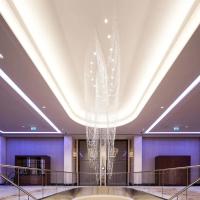 China Crystal Luxury Duplex Villa Stairwell Chandelier Living Room Ceiling Lamp Household High-Grade Customized Lamps for sale