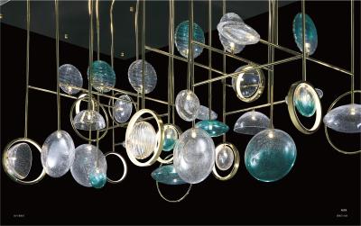 China Custom Acrylic Glass Cross Matrix Villas Decorated Hall Atrium Club End Lighting Lamps And Lanterns With Other Control Mode for sale